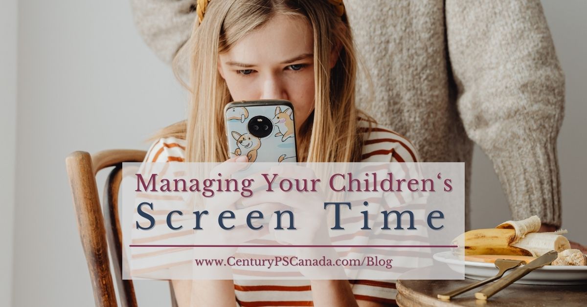 Managing Your Children’s Screen Time – Century Private School Managing Your Children’s Screen Time – Century Private School